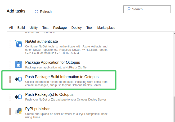 Using the Octopus extension - Octopus Deploy