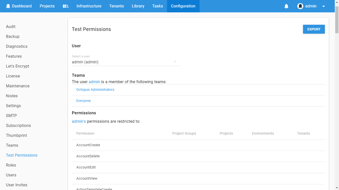 User roles - Octopus Deploy