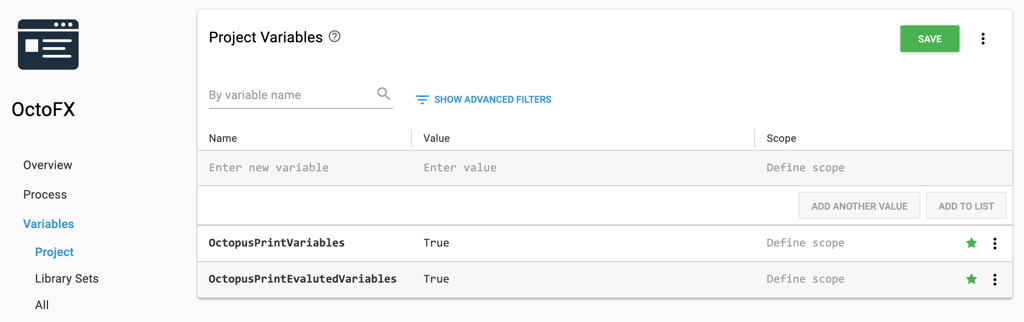 Debug problems with Octopus variables - Octopus Deploy