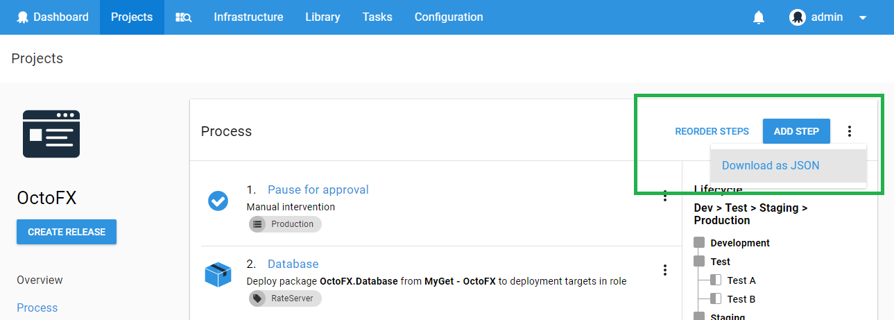 Get the raw output from a deployment process - Octopus Deploy