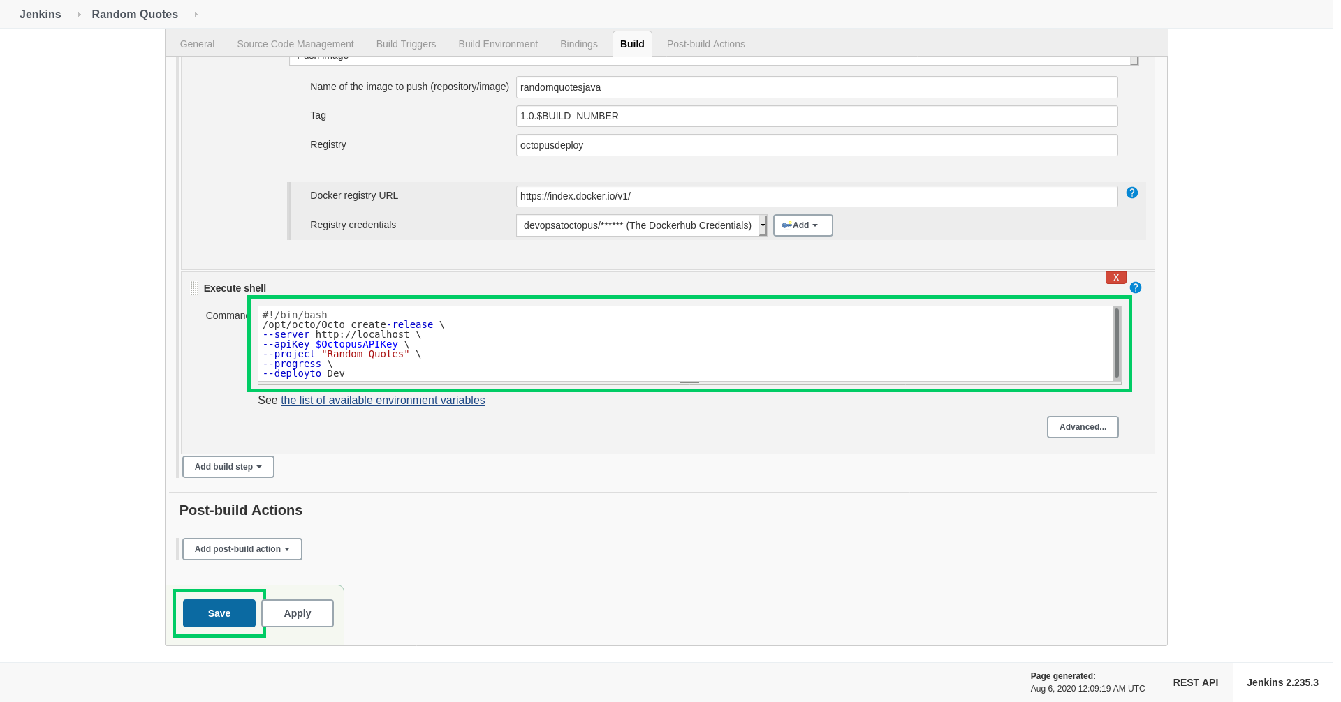 Deploy A Java Application To Kubernetes Using Octopus Jenkins And Docker Registry Octopus Deploy