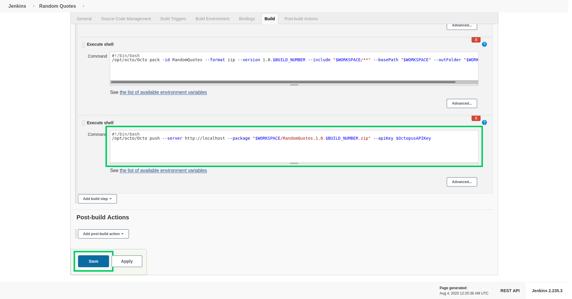 Deploy A Ruby Application To Nginx Using Octopus And Jenkins Octopus Deploy