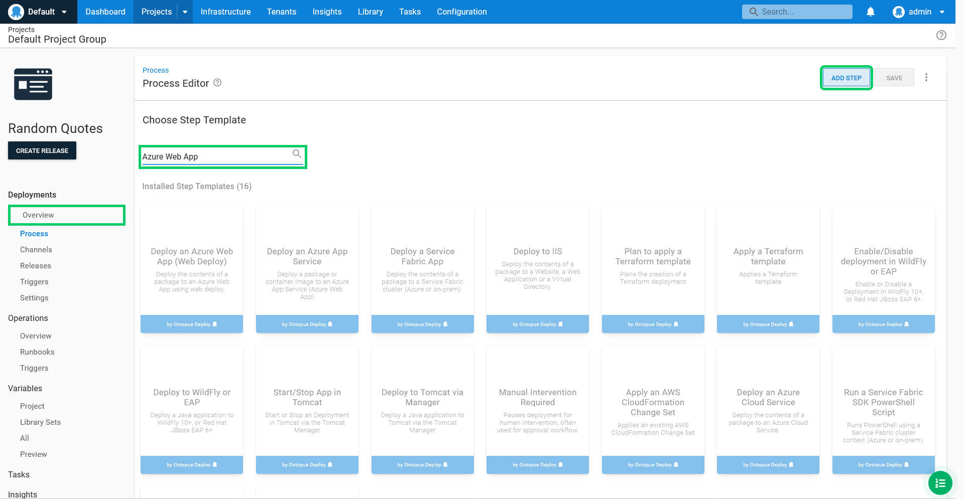 Deploy An Aspnet Core Application To Azure Websites Using Octopus Azure Devopstfs And